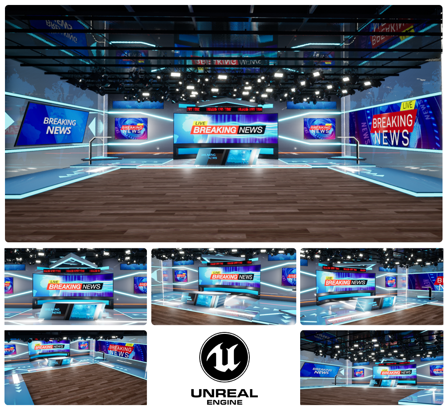 STAGE 78 | UNREAL ENGINE VIRTUAL SET - 3D VIRTUAL STUDIO - Best Marketplace For Virtual ...