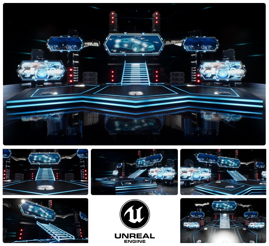 STAGE 155 | UNREAL ENGINE VIRTUAL SET - 3D VIRTUAL STUDIO - Best ...