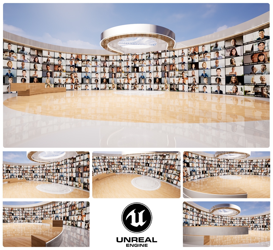 BROADCAST 04 | UNREAL ENGINE VIRTUAL SET - 3D VIRTUAL STUDIO - Best ...