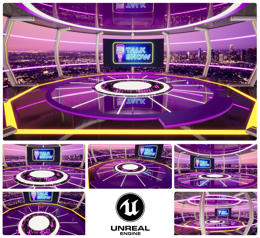 STAGE 127 | UNREAL ENGINE VIRTUAL SET - 3D VIRTUAL STUDIO - Best ...