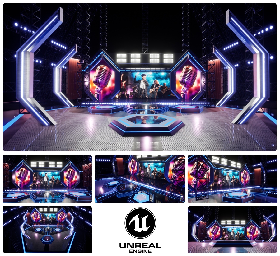 STAGE 115 | UNREAL ENGINE VIRTUAL SET - 3D VIRTUAL STUDIO - Best ...