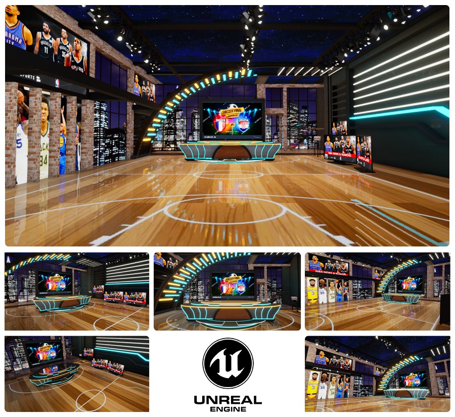 STAGE 127 | UNREAL ENGINE VIRTUAL SET - 3D VIRTUAL STUDIO - Best ...