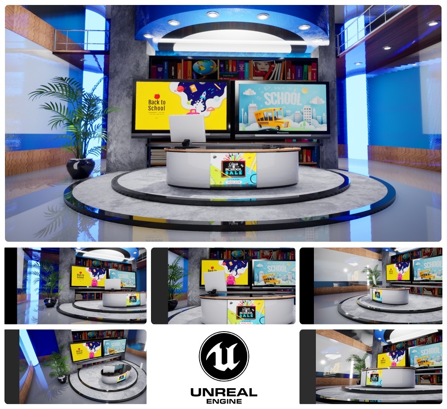 NEWS 51 | UNREAL ENGINE VIRTUAL SET - 3D VIRTUAL STUDIO - Best Marketplace For Virtual ...