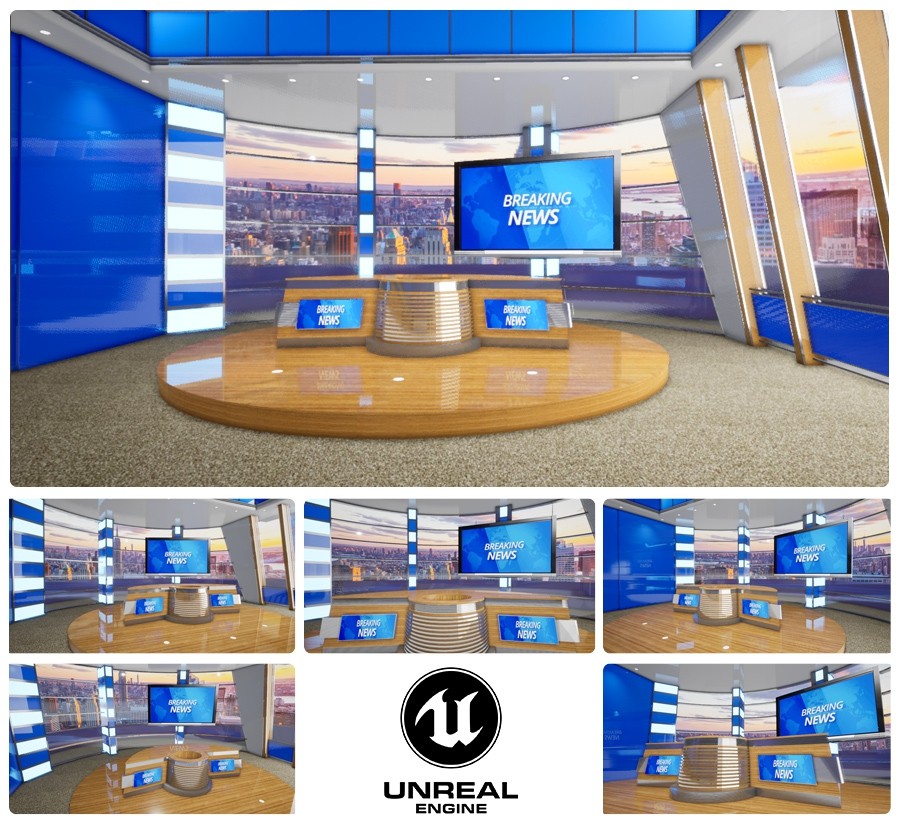 STAGE 117 | UNREAL ENGINE VIRTUAL SET - 3D VIRTUAL STUDIO - Best ...