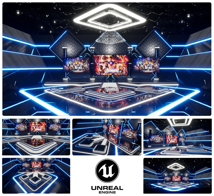 STAGE 51 | UNREAL ENGINE VIRTUAL SET - 3D VIRTUAL STUDIO - Best ...