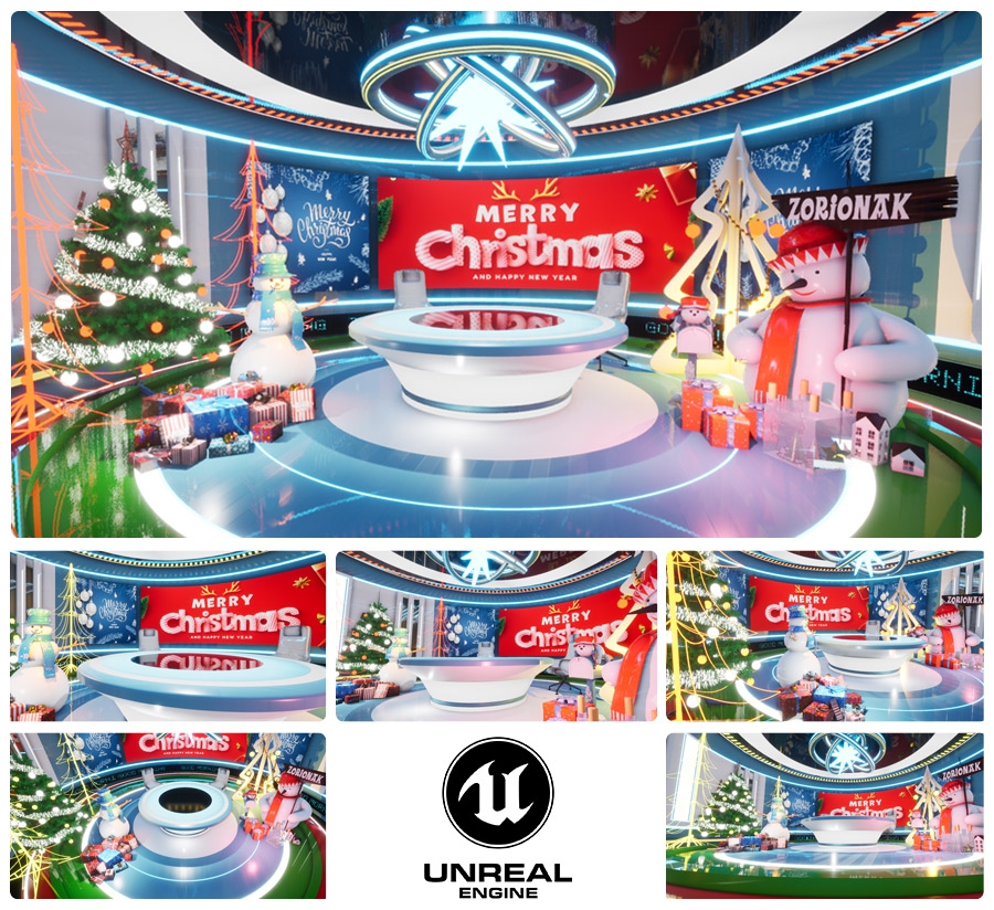 STAGE 92 | UNREAL ENGINE VIRTUAL SET - 3D VIRTUAL STUDIO - Best Marketplace For Virtual ...