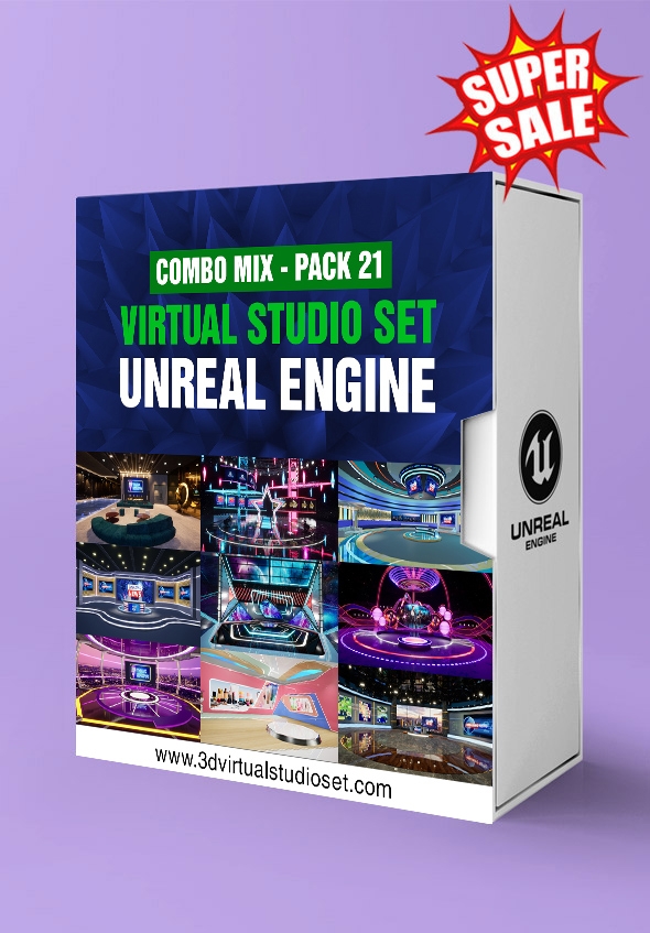 3D VIRTUAL STUDIO - Best Marketplace For Virtual Production Sets