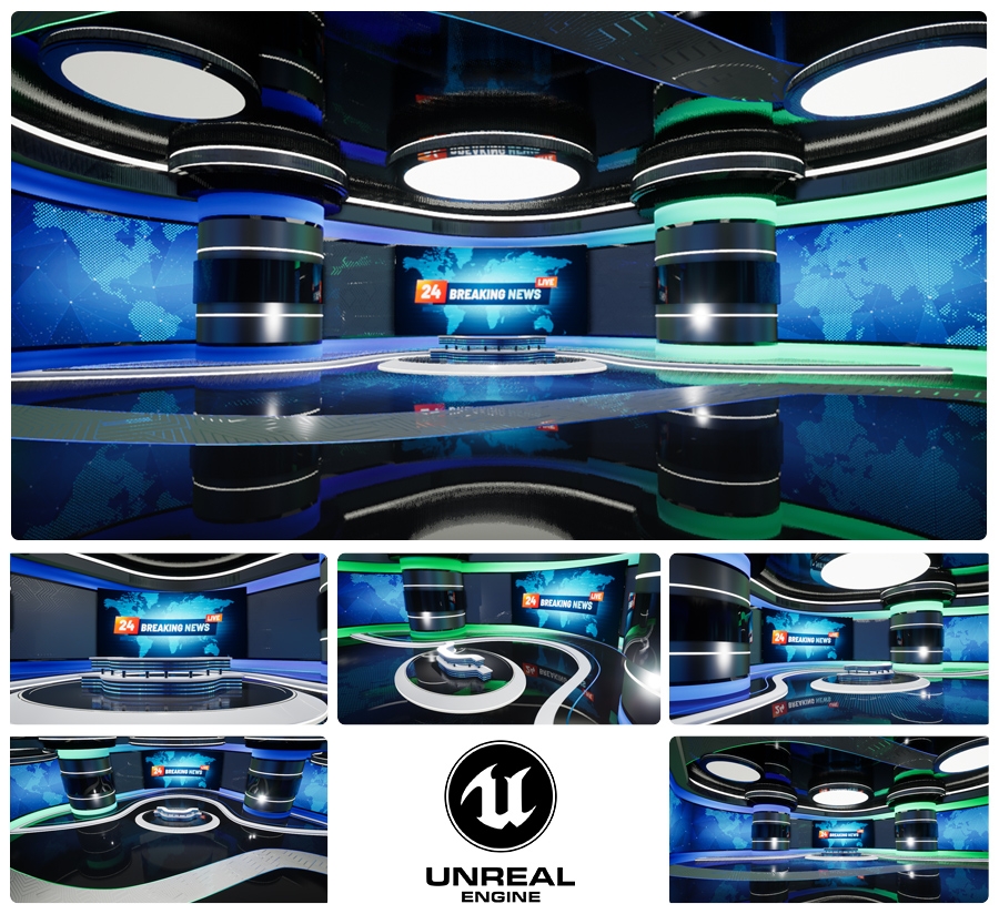 NEWS 122 | UNREAL ENGINE VIRTUAL SET - 3D VIRTUAL STUDIO - Best Marketplace For Virtual ...