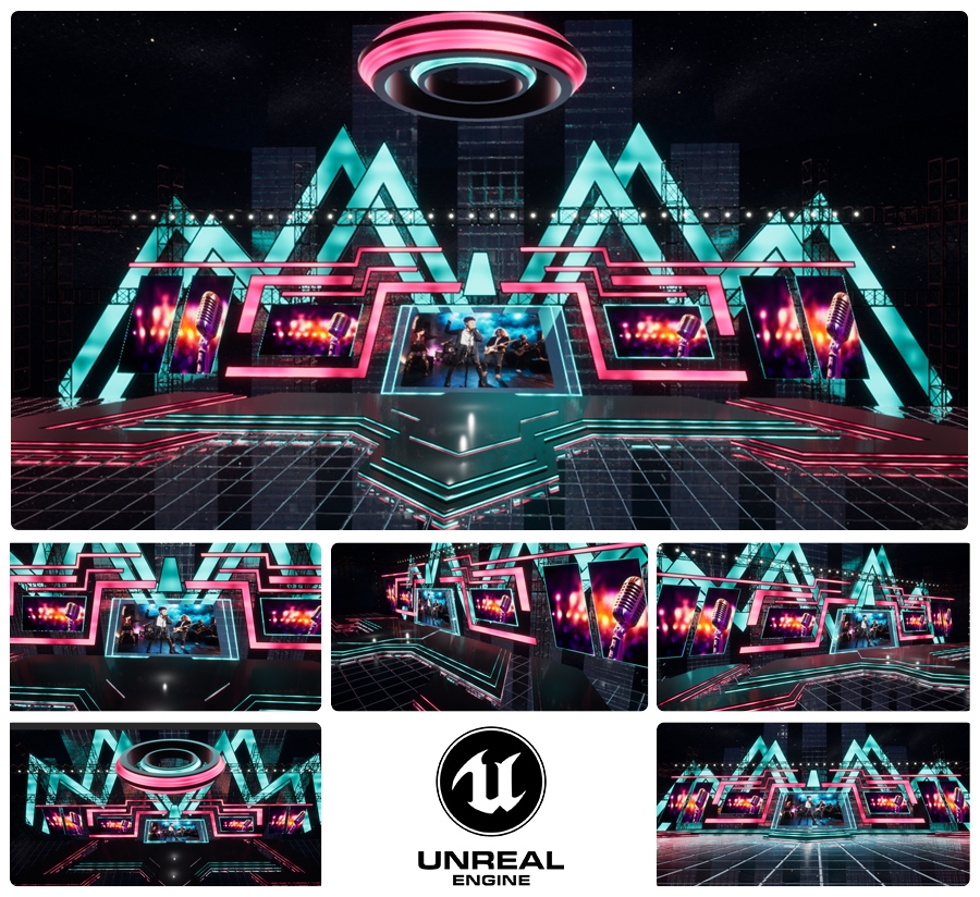 STAGE 100 | UNREAL ENGINE VIRTUAL SET - 3D VIRTUAL STUDIO - Best ...