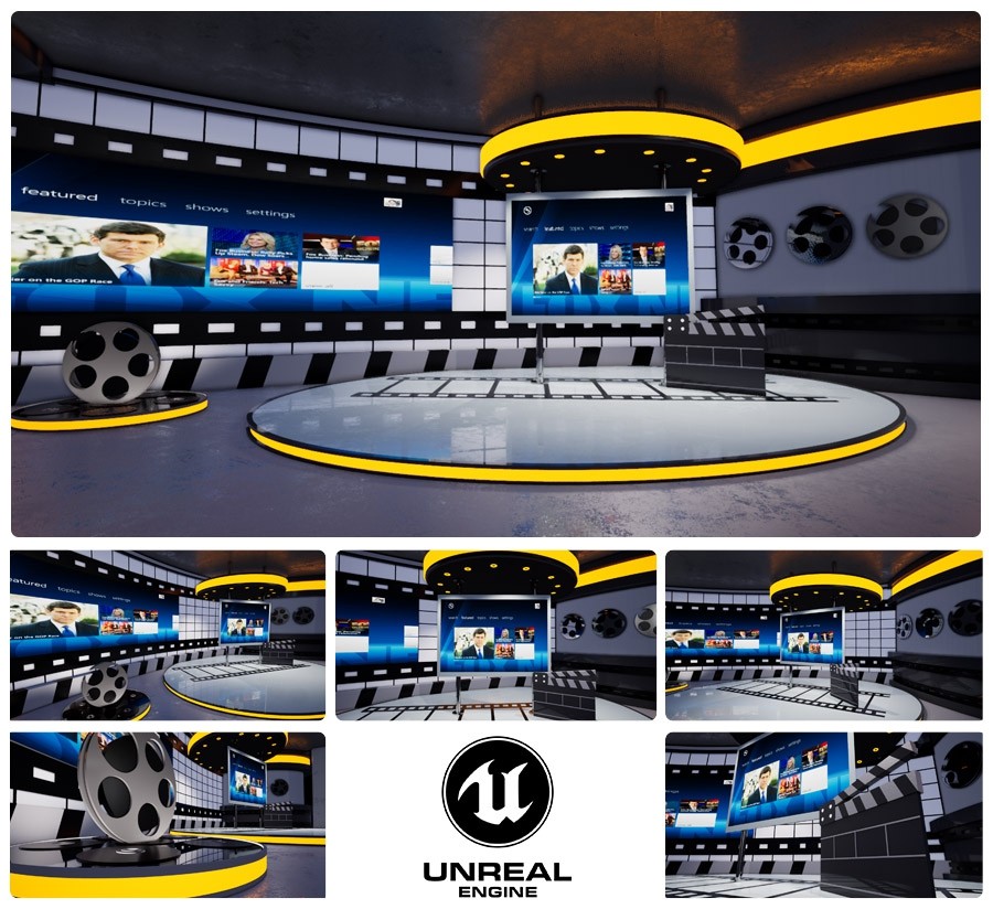 NEWS 51 | UNREAL ENGINE VIRTUAL SET - 3D VIRTUAL STUDIO - Best Marketplace For Virtual ...