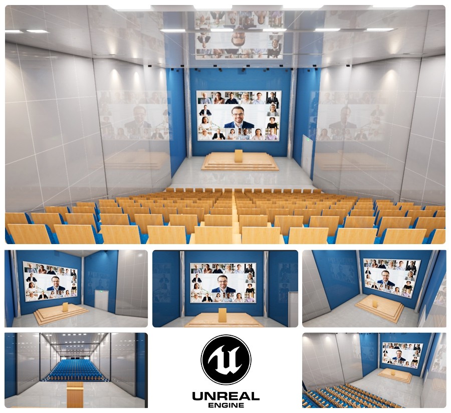 STAGE 02 | UNREAL ENGINE VIRTUAL SET - 3D VIRTUAL STUDIO - Best ...