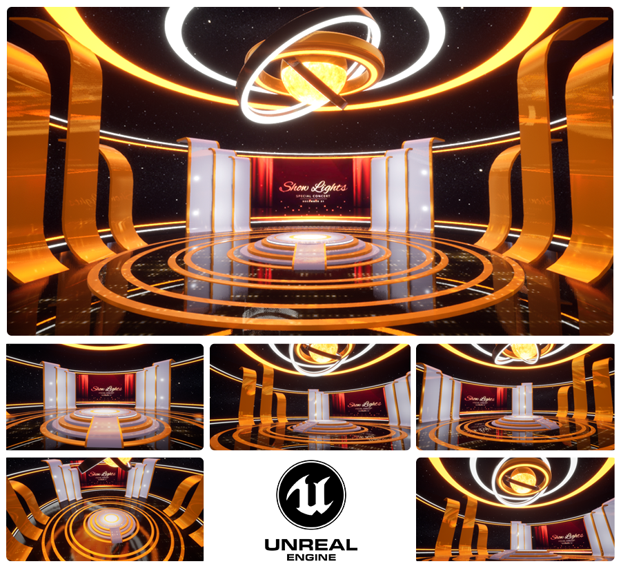 STAGE 110 | UNREAL ENGINE VIRTUAL SET - 3D VIRTUAL STUDIO - Best Marketplace For Virtual ...