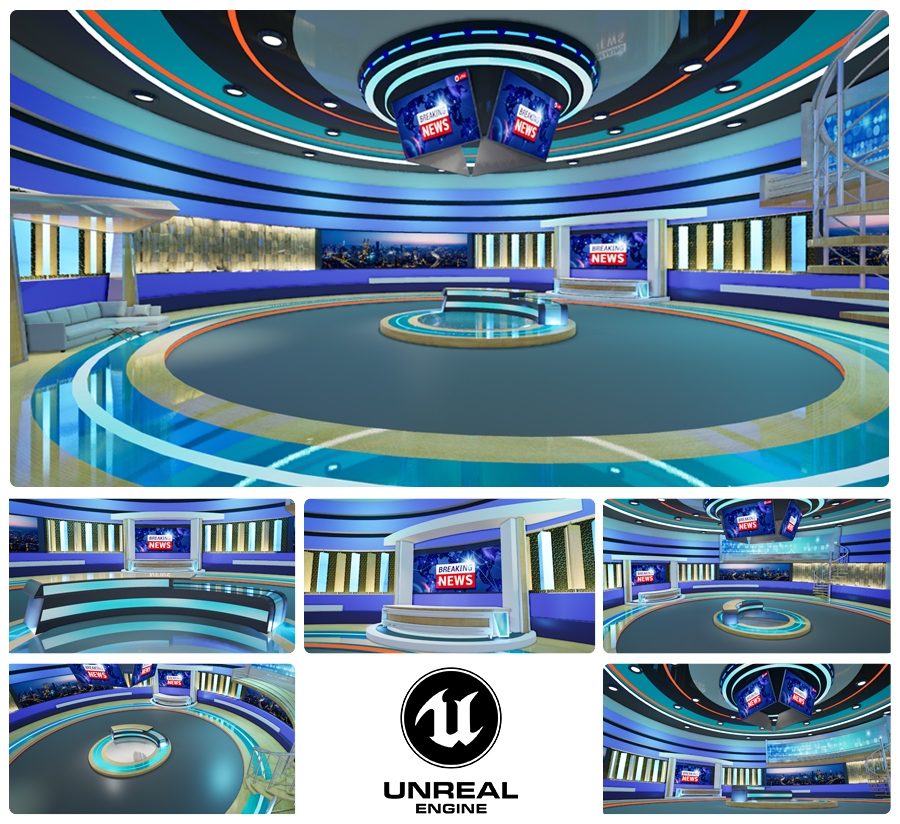 STAGE 85 | UNREAL ENGINE VIRTUAL SET - 3D VIRTUAL STUDIO - Best ...