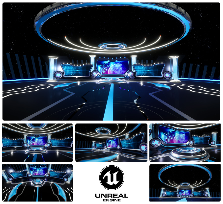 STAGE 117 | UNREAL ENGINE VIRTUAL SET - 3D VIRTUAL STUDIO - Best Marketplace For Virtual ...