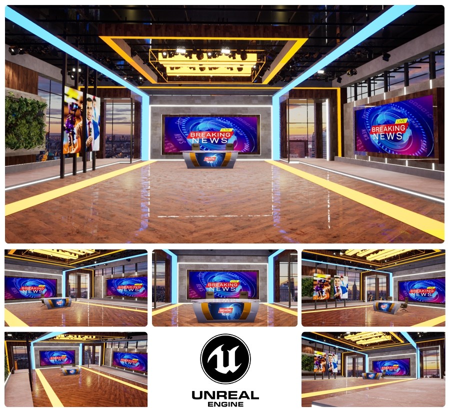NEWS 143 | UNREAL ENGINE VIRTUAL SET - 3D VIRTUAL STUDIO - Best Marketplace For Virtual ...