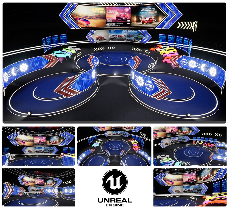 NEWS 10 | UNREAL ENGINE VIRTUAL SET - 3D VIRTUAL STUDIO - Best ...