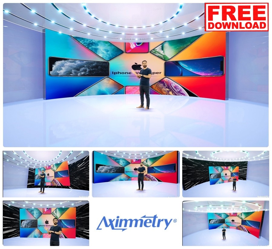 APPLE 01 | AXIMMETRY VIRTUAL SET - 3D VIRTUAL STUDIO - Best Marketplace ...