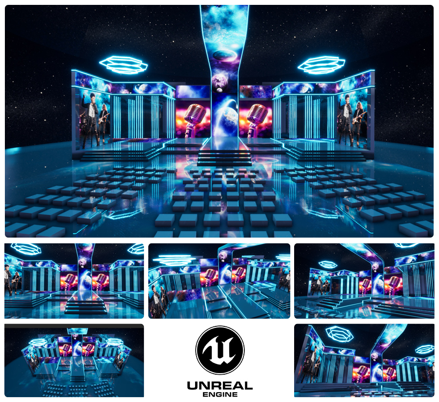 STAGE 115 | UNREAL ENGINE VIRTUAL SET - 3D VIRTUAL STUDIO - Best Marketplace For Virtual ...