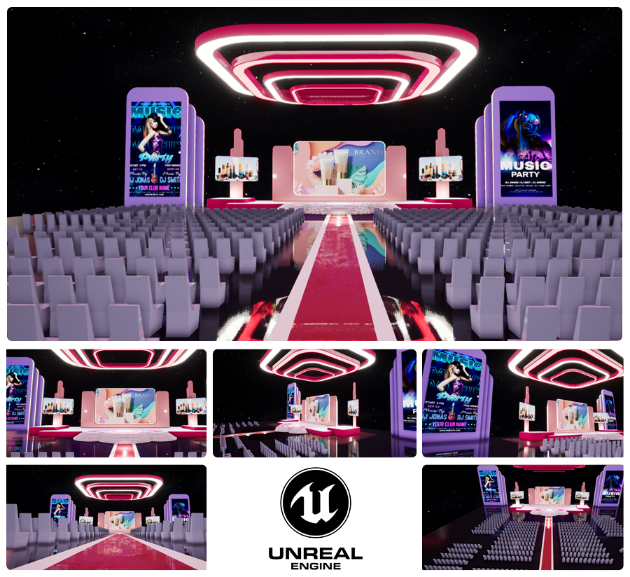 STAGE 124 | UNREAL ENGINE VIRTUAL SET - 3D VIRTUAL STUDIO - Best ...