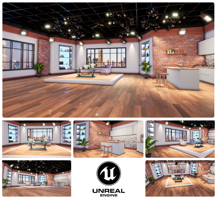 Free Download Unreal Virtual Studio Set - 3D VIRTUAL STUDIO - Best ...