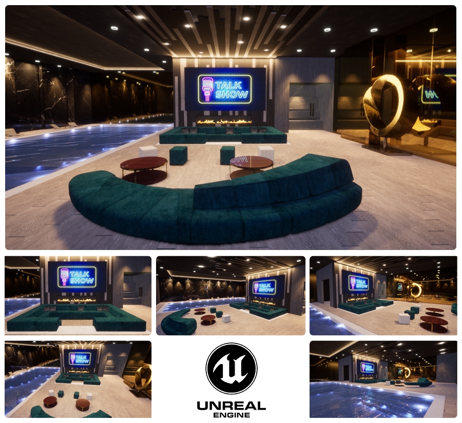 STAGE 125 | UNREAL ENGINE VIRTUAL SET - 3D VIRTUAL STUDIO - Best ...