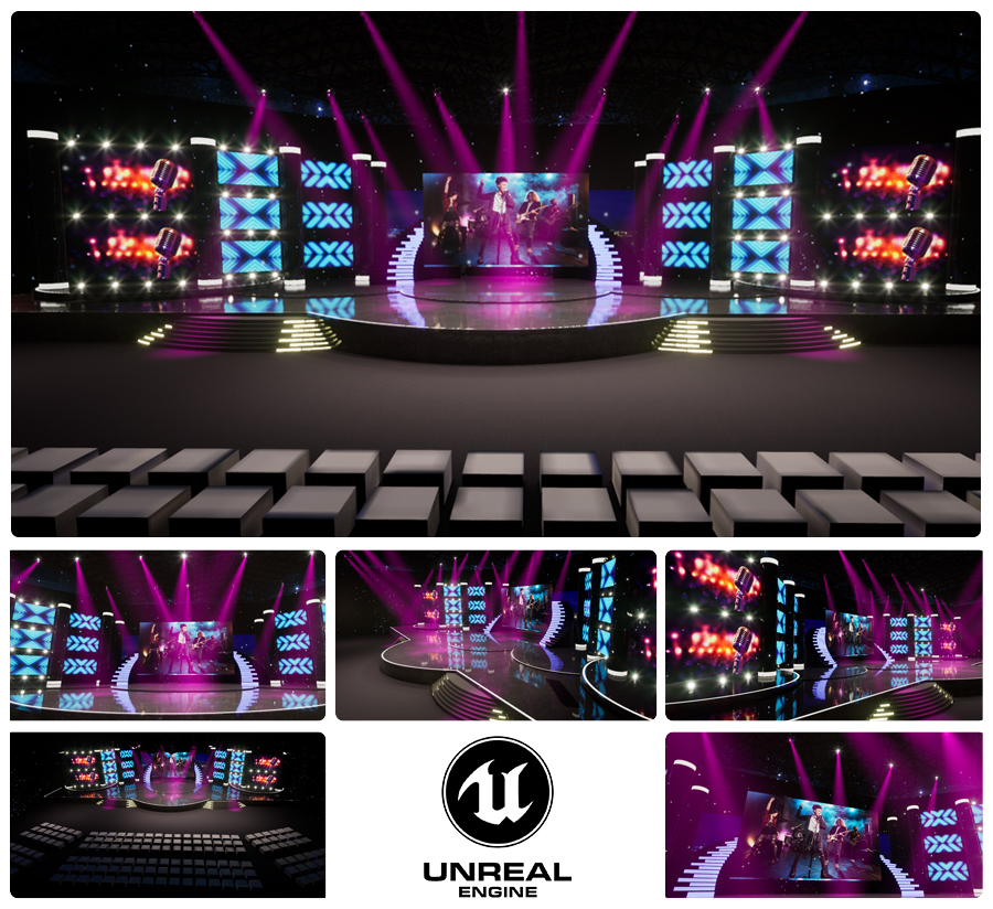 STAGE 85 | UNREAL ENGINE VIRTUAL SET - 3D VIRTUAL STUDIO - Best Marketplace For Virtual ...