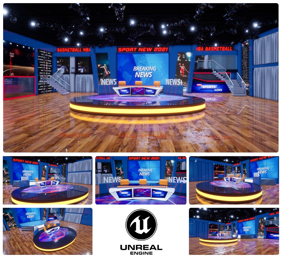 NEWS 78 | UNREAL ENGINE VIRTUAL SET - 3D VIRTUAL STUDIO - Best ...