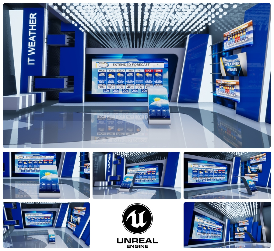 STAGE 115 | UNREAL ENGINE VIRTUAL SET - 3D VIRTUAL STUDIO - Best Marketplace For Virtual ...