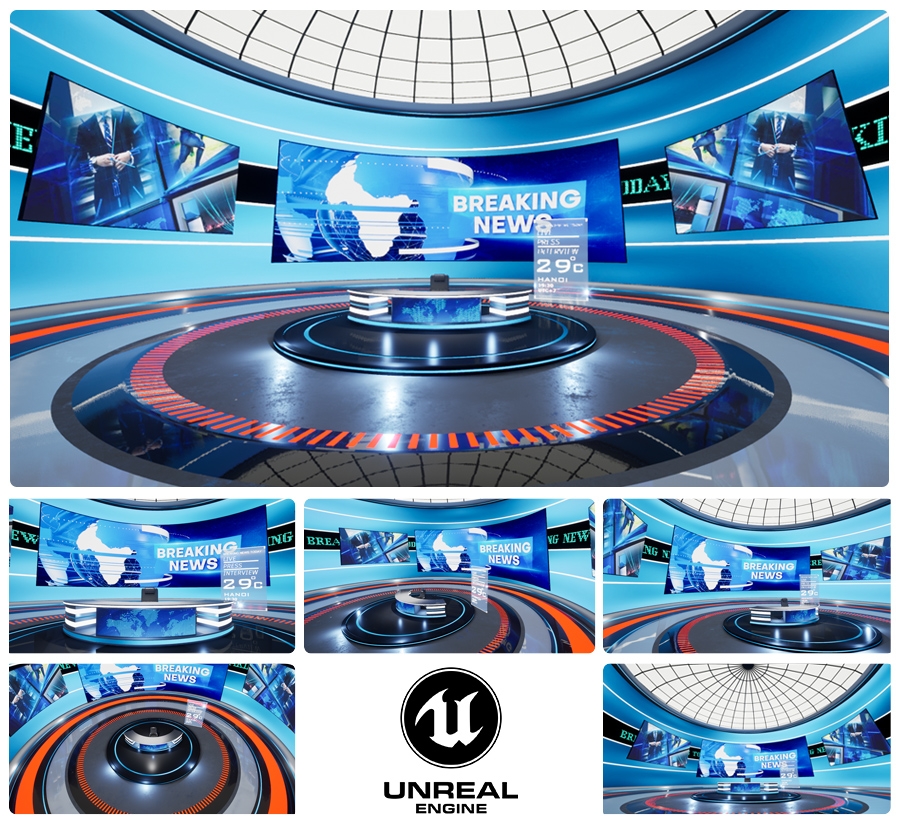 STAGE 117 | UNREAL ENGINE VIRTUAL SET - 3D VIRTUAL STUDIO - Best ...