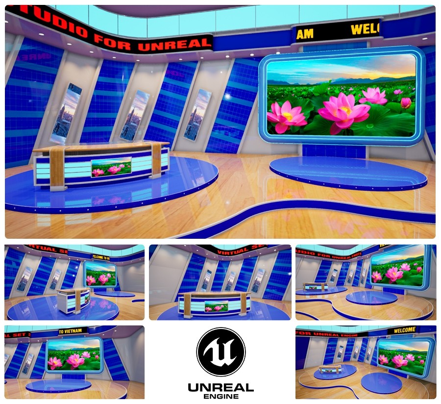 STAGE 117 | UNREAL ENGINE VIRTUAL SET - 3D VIRTUAL STUDIO - Best ...