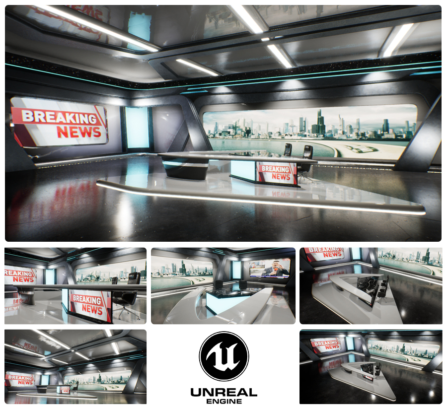 NEWS 151 | UNREAL ENGINE VIRTUAL SET - 3D VIRTUAL STUDIO - Best Marketplace For Virtual ...