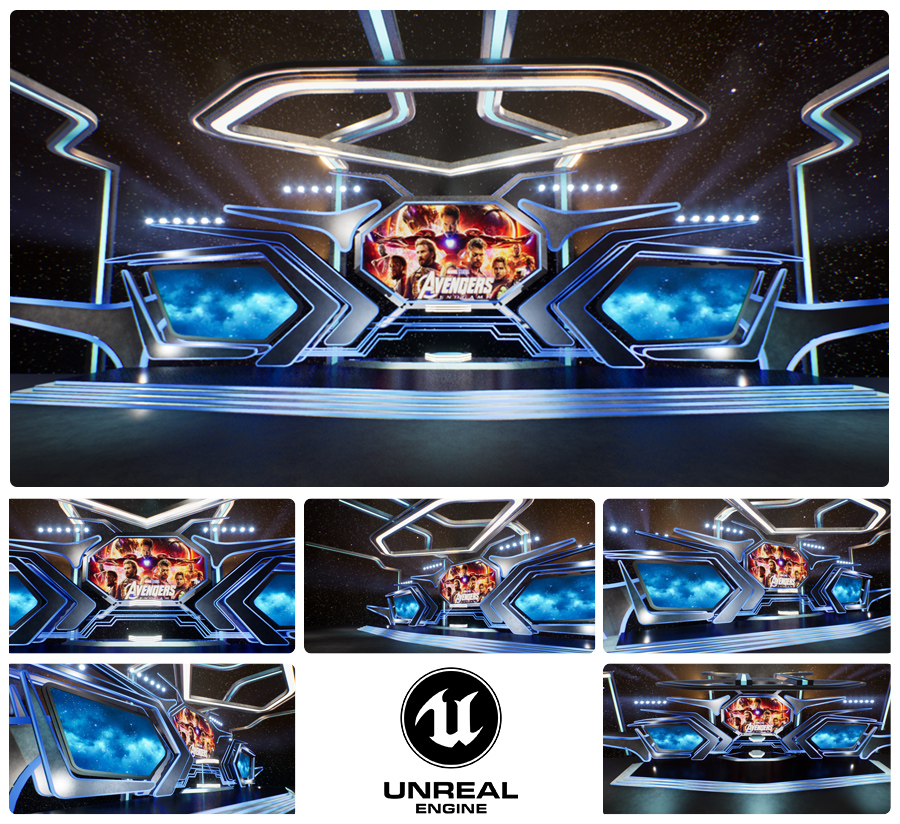 STAGE 115 | UNREAL ENGINE VIRTUAL SET - 3D VIRTUAL STUDIO - Best ...