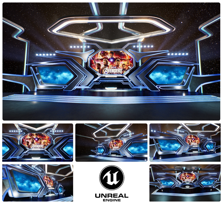 STAGE 157 | UNREAL ENGINE VIRTUAL SET - 3D VIRTUAL STUDIO - Best Marketplace For Virtual ...