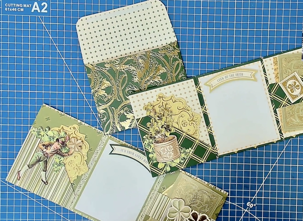 TRI-FOLD FOLIO CARD SUPPLY LIST - POSH PAPER LADY