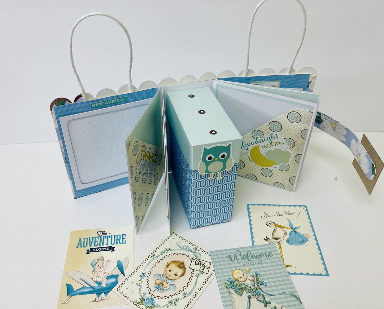 Gift Bag Mini Album Supply List - POSH PAPER LADY