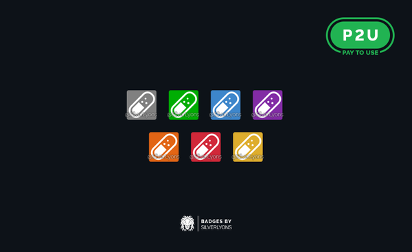 Twitch Reward Icons Pack 2.0 - SilverLyons