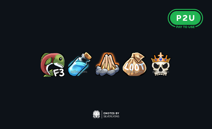 [P2U] New World Twitch Emotes - SilverLyons