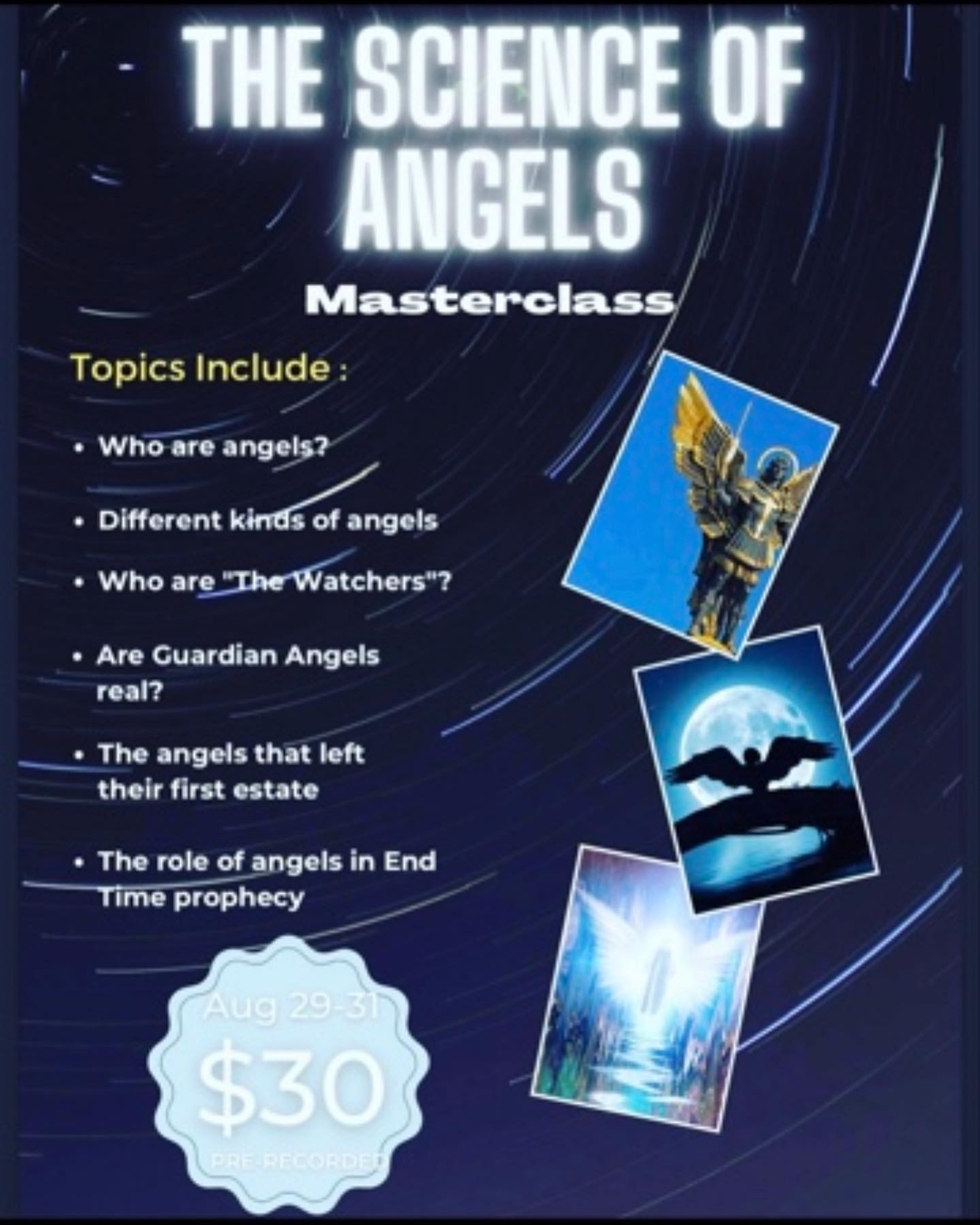 The Science of Angels Masterclass - The Prophet's Cave
