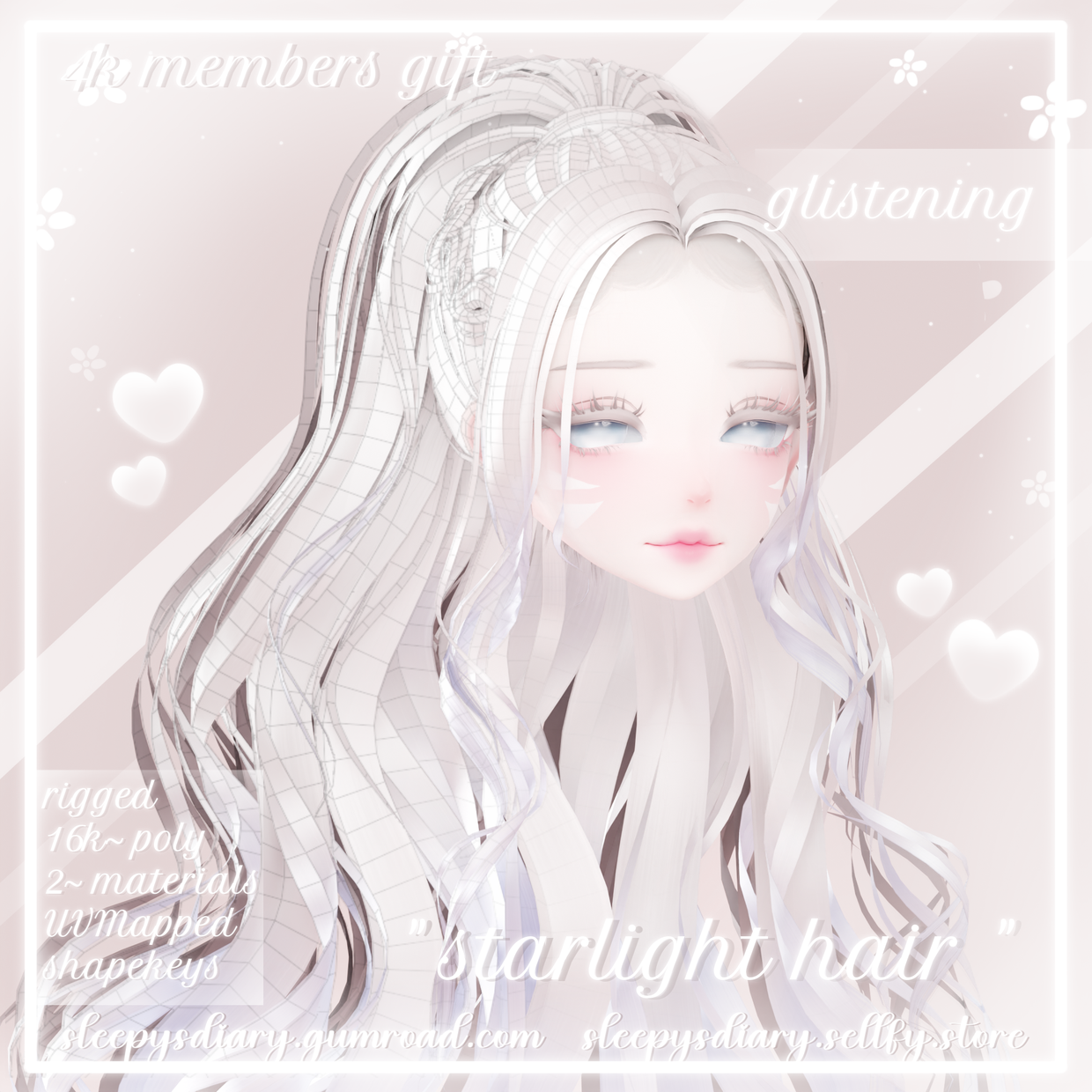 " starlight hair " [ Server Exclusive ] ♡ - sleepy's diary