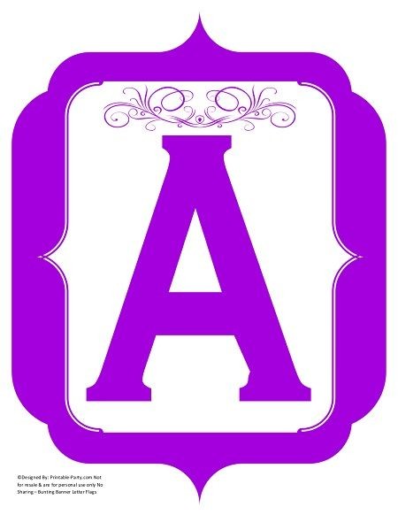 8X10.5 Inch Golden Yellow Printable Letters A-Z, 0-9 - Printable-Party.com