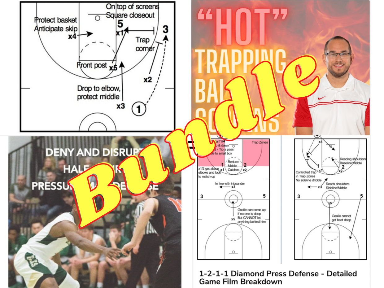 1-2-1-1 Diamond Press Defense - Detailed Game Film Bre - Matt ...