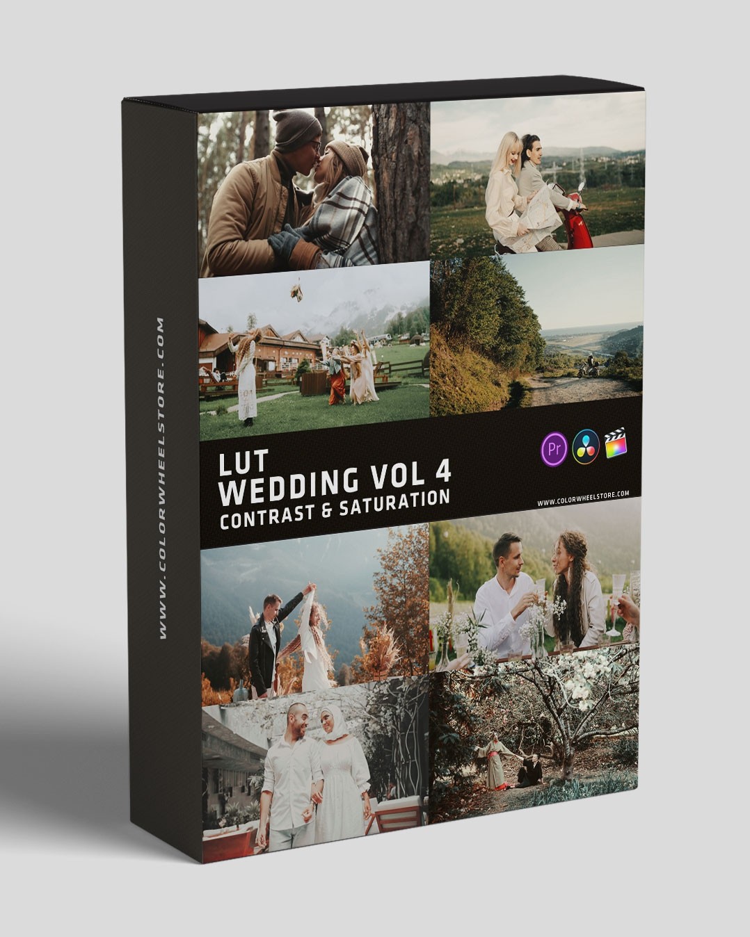 Lut Wedding Vol 4 - Contrast Saturation - ColorWheel Store