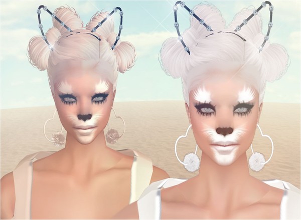 Little Girl Mirco Shape Mesh Head - Mikaelamj