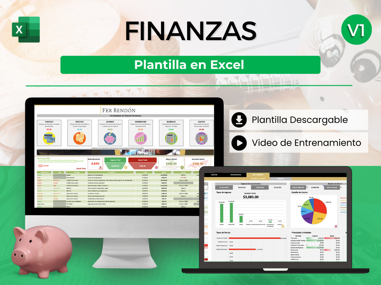 Finanzas Sheets V1 | $MXN - ferrendonx