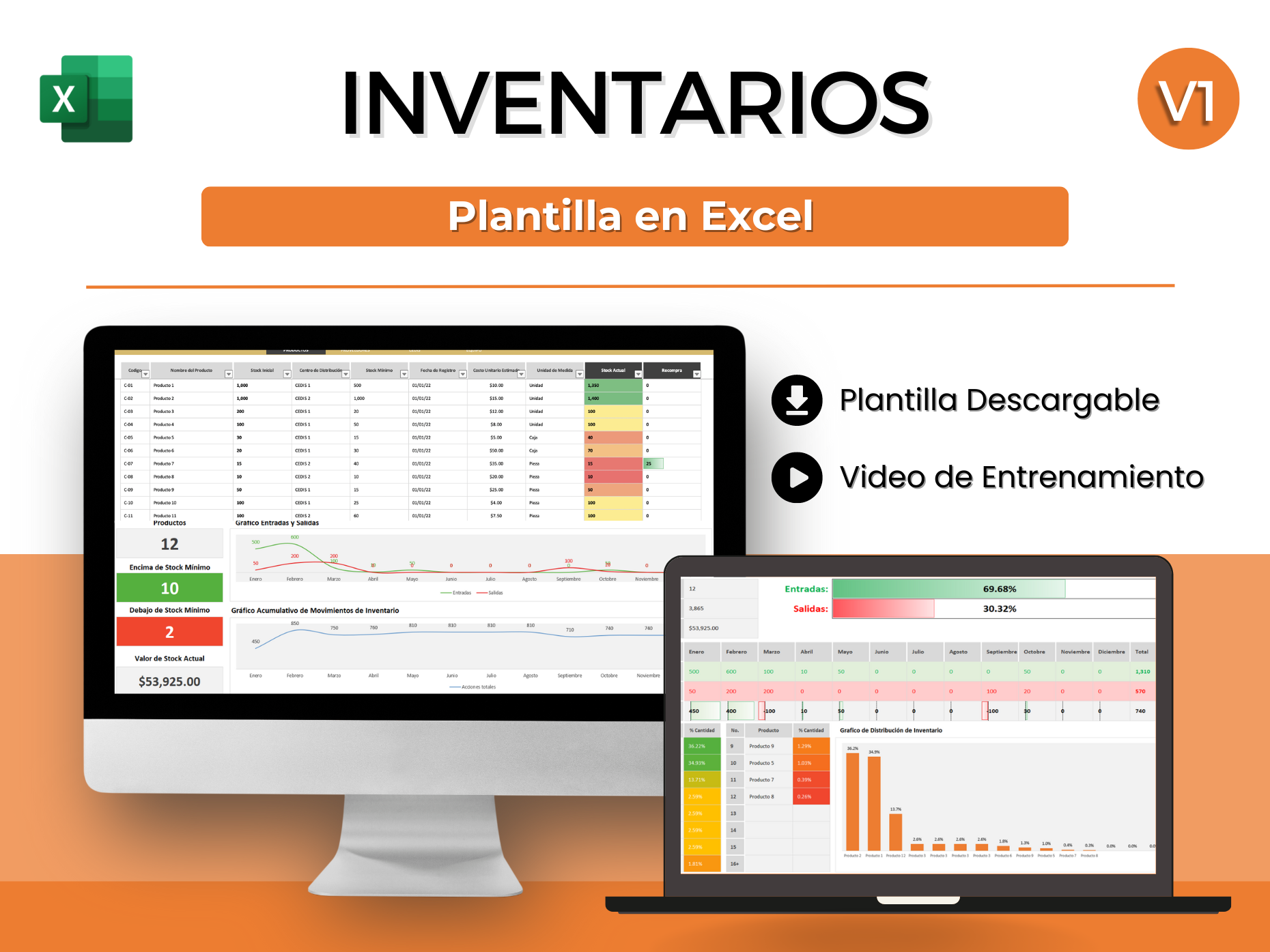 Finanzas Excel Constructora V1 | $MXN - ferrendonx