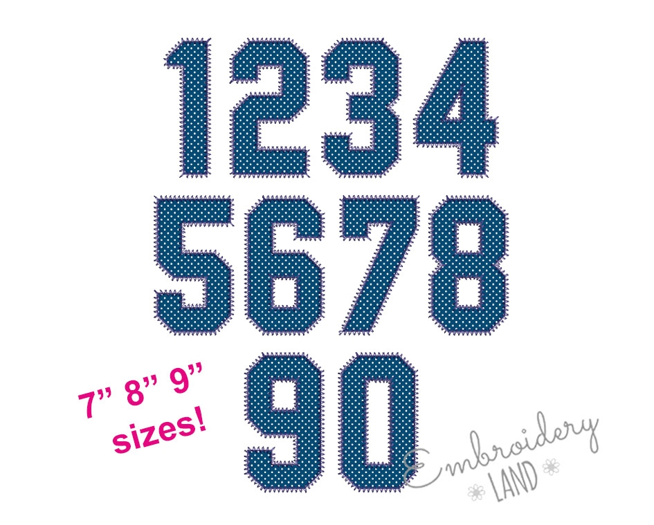 Numbers Set - EmbroideryLand