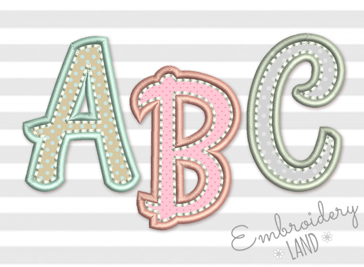 Page 2 - Fonts and Alphabets - EmbroideryLand