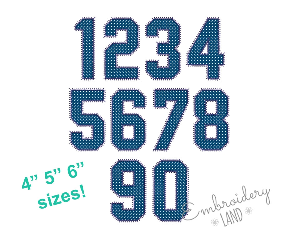 Numbers Set - EmbroideryLand