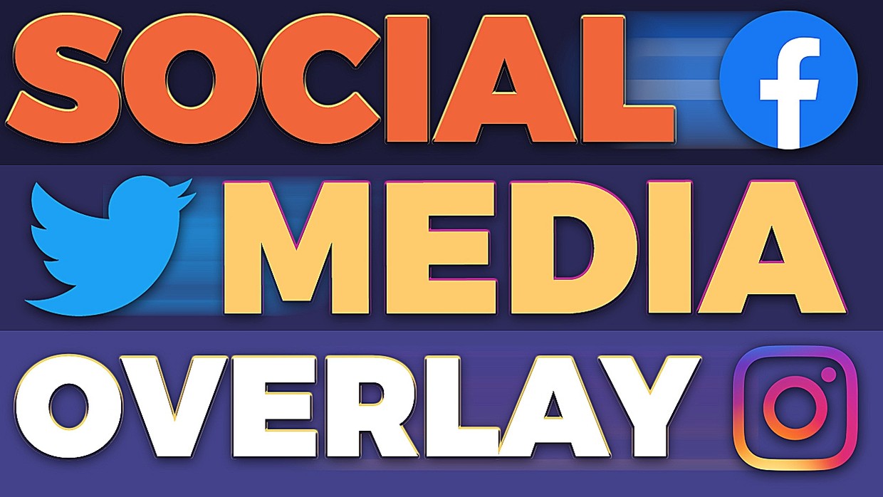 Social Media Overlay After Effects Template - vicbarry