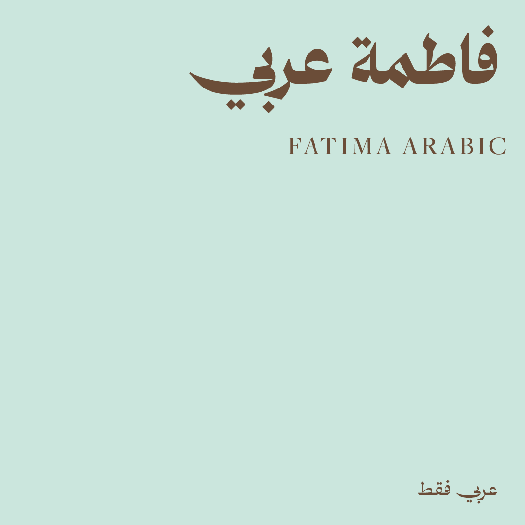 Salma Arabic typeface - خط سلمى ارابيك - iwantype ايوان تايب